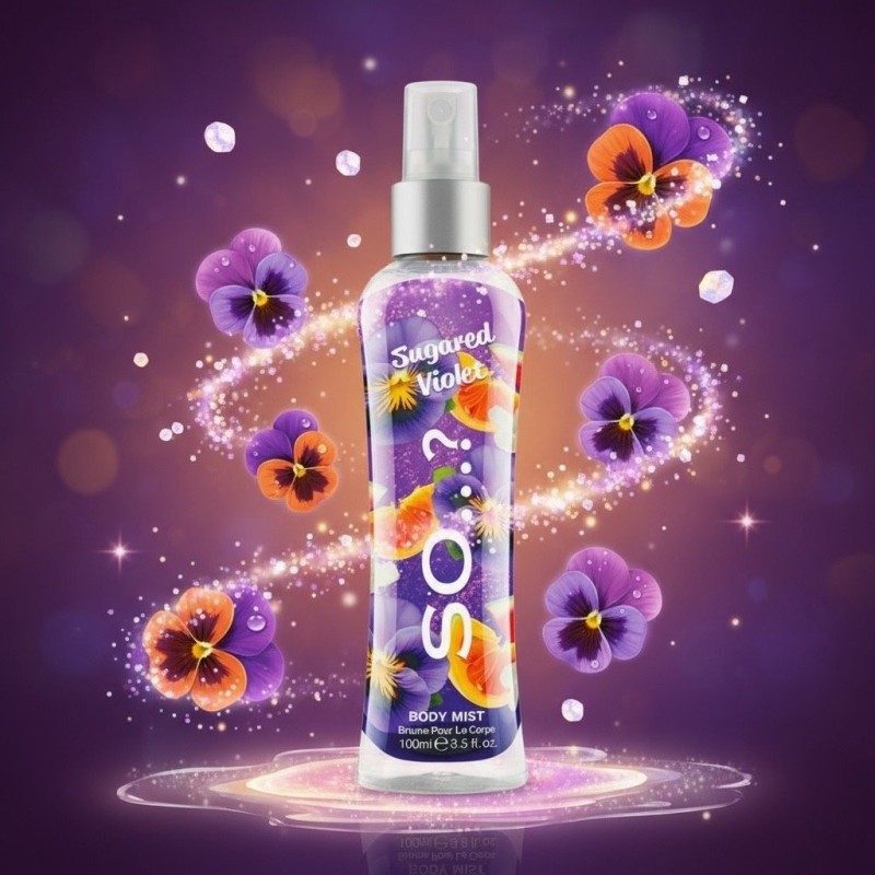 Lot de 3 (3€ la pièce) Brume Violette Sucrée 100mL - So..? (3,00 € pièce)